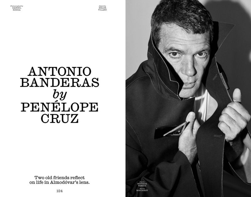 Antonio Banderas (Interview Magazine)