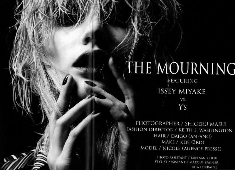 The Mourning by Fashion Edge Magazine (Various Editorials)