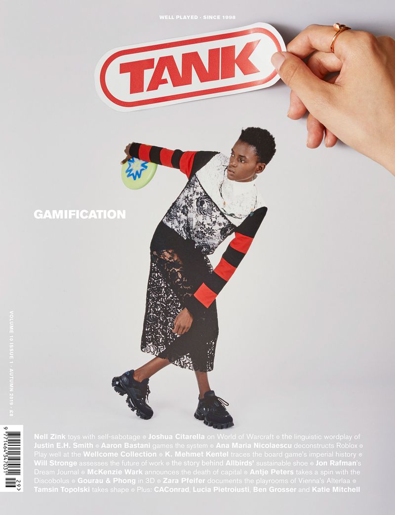 Tank Magazine Gamification Fall/Winter 2019 Cover (Tank Magazine)