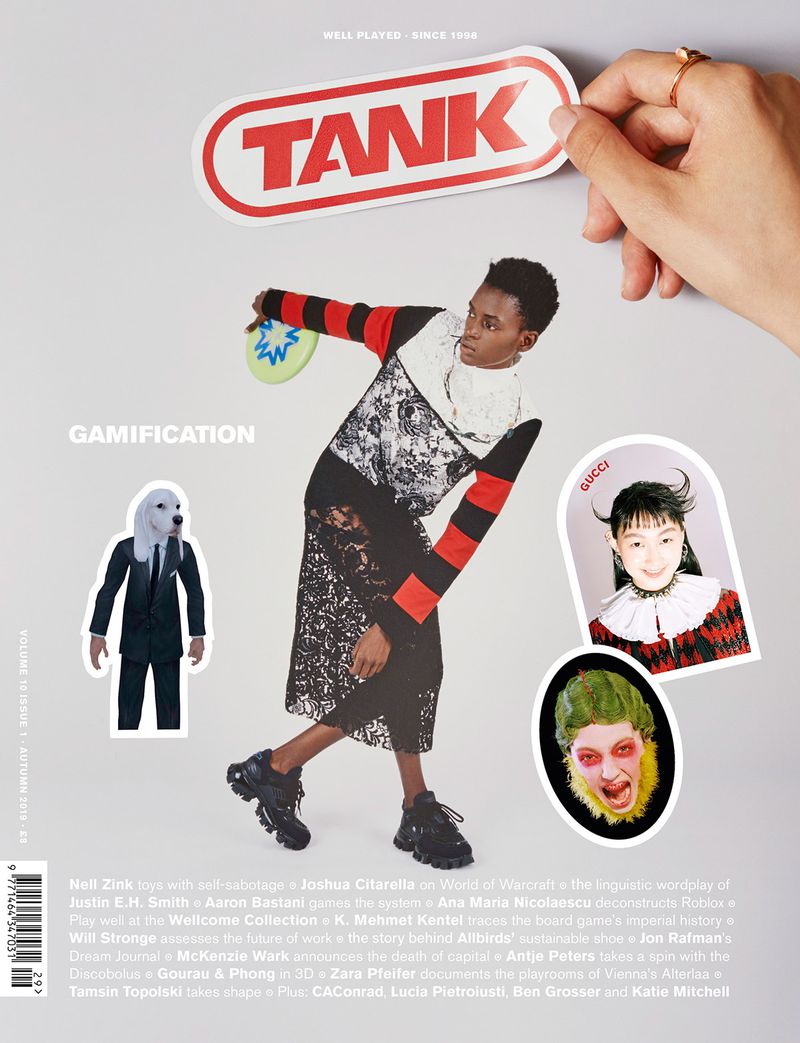 Tank Magazine Gamification Fall/Winter 2019 Cover (Tank Magazine)