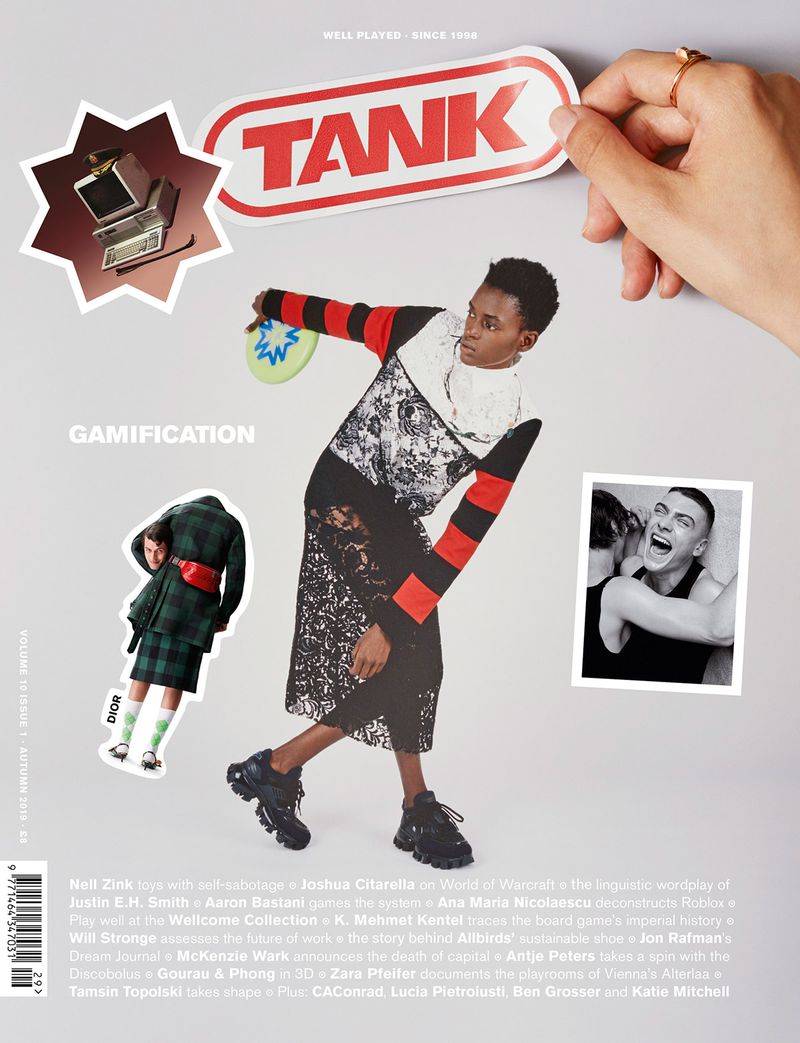 Tank Magazine Gamification Fall/Winter 2019 Cover (Tank Magazine)