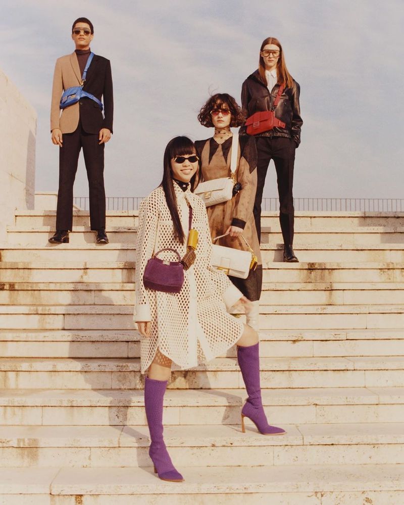 Exploring Rome - Fendi Fall/Winter 2019/20 collection (Fendi)