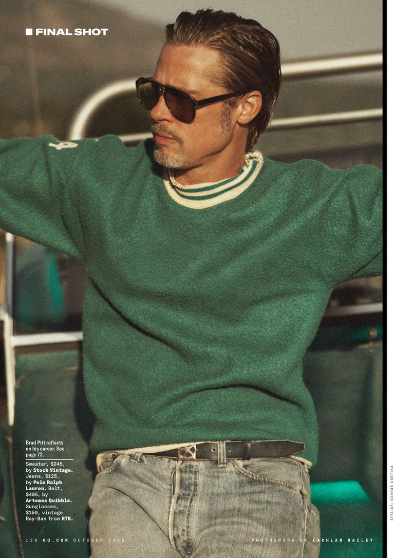 Brad Pitt Is Still Searching (GQ Magazine U.S.)