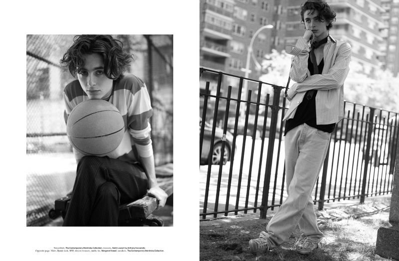 Timothée Chalamet (L'Uomo Vogue)