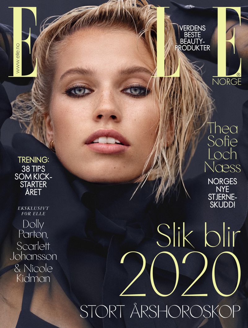 Elle Norway January 2020 Cover (Elle Norway)