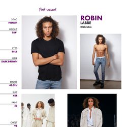 Robin Labbe - Model Profile - Photos & latest news