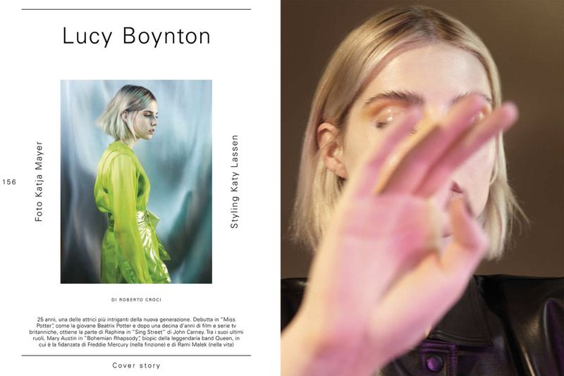 Lucy Boynton (L'Officiel Italia)