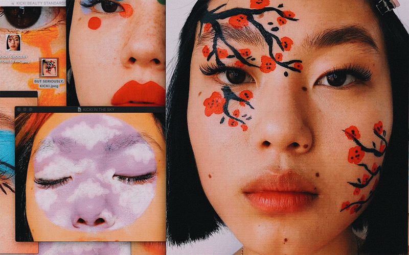 Kicki Yang Zhang's make up masterpiece in motion interview (The Face ...