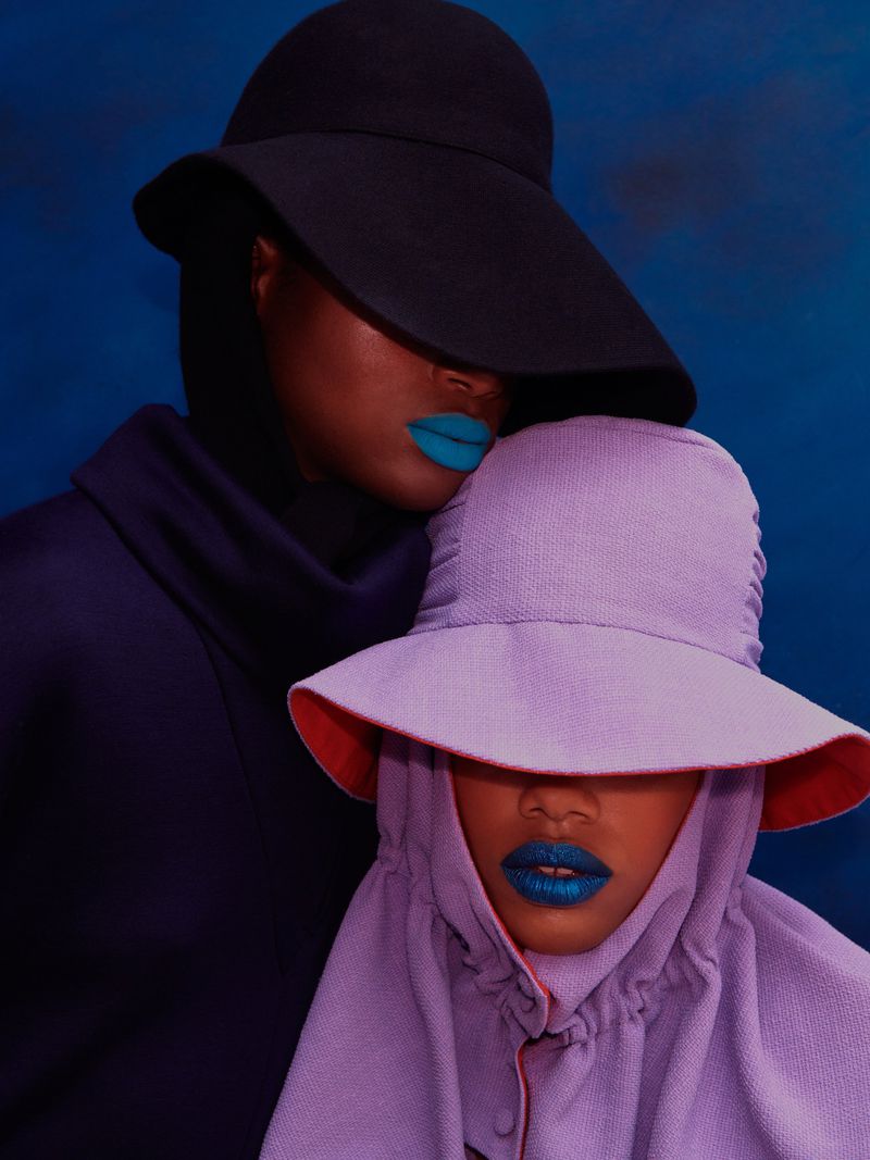 Blue is the coolest color (Vogue Portugal)