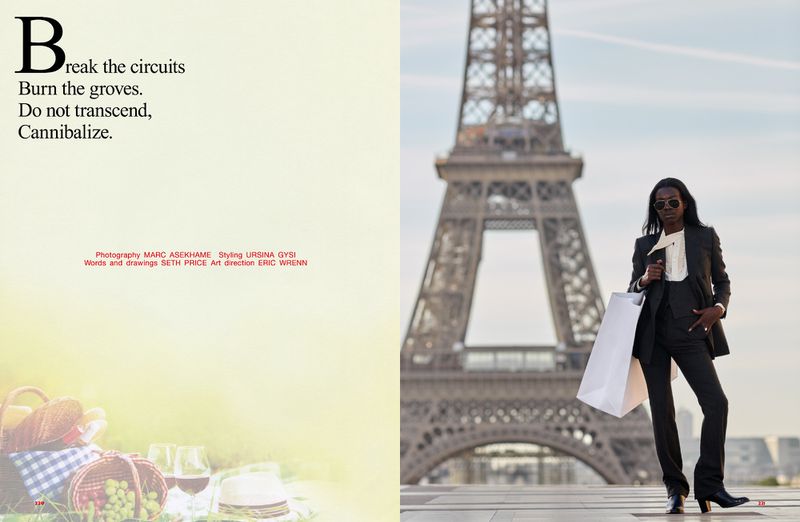 Words and drawings by Seth Price (The Face Magazine)