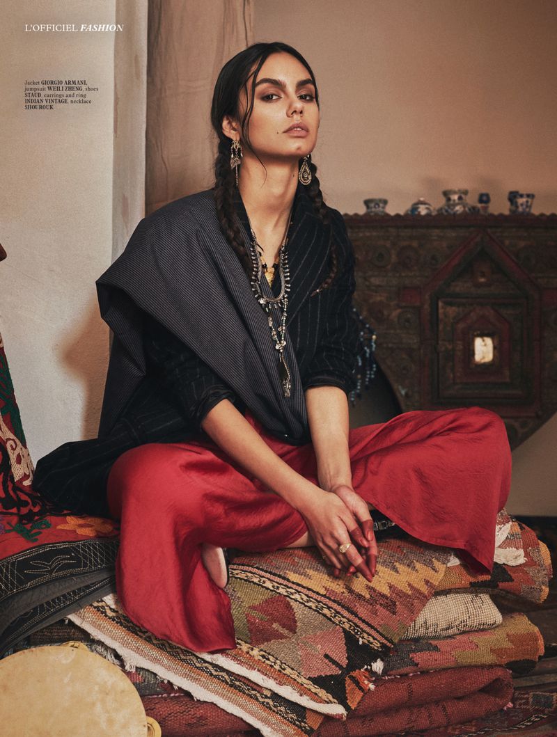 TULIPA by Sandra Bourhani (L'Officiel Arabia)