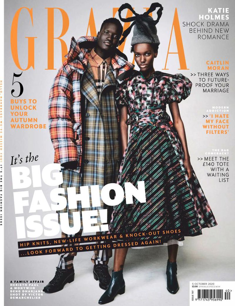 Grazia UK October 2020 Cover (Grazia UK)