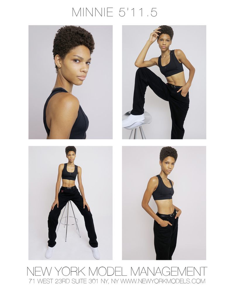 New York Model Management F/W 2020 Polaroids/Portraits (Polaroids-Digitals)