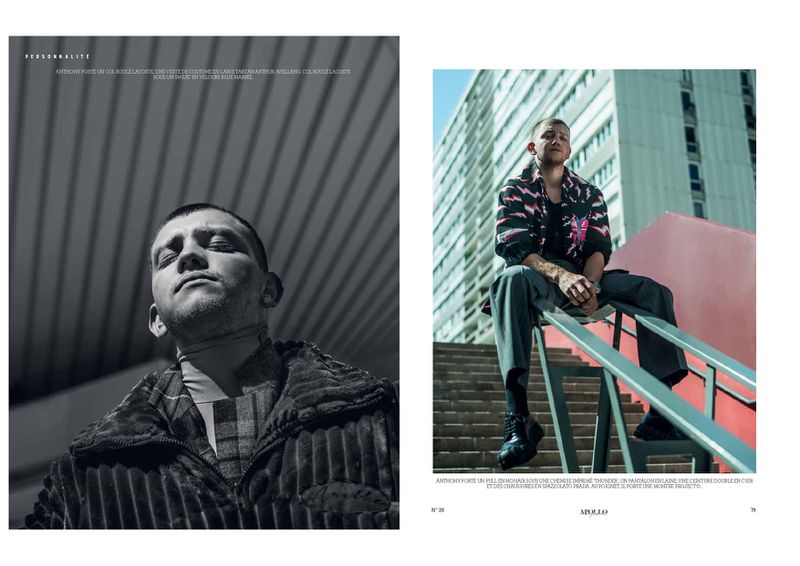 Anthony Bajon by Yannick Leconte (Apollo Magazine)