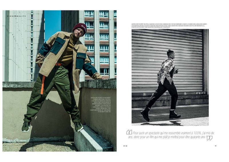 Anthony Bajon by Yannick Leconte (Apollo Magazine)