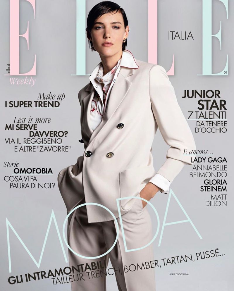 Elle Italia October 2020 Cover (Elle Italia)