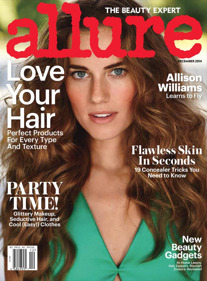 Allure December 2014 cover (Allure Magazine)