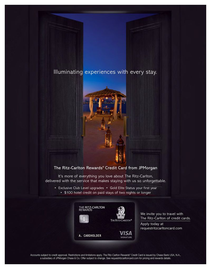 JP Morgan X Ritz-Carlton Campaign (Various Campaigns)