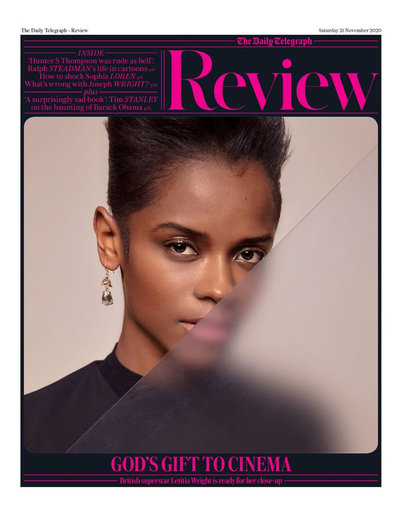 The Daily Telegraph Review Cover with Letitia Wright (Various Covers)