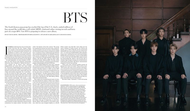 Why BTS Runs the World (WSJ)