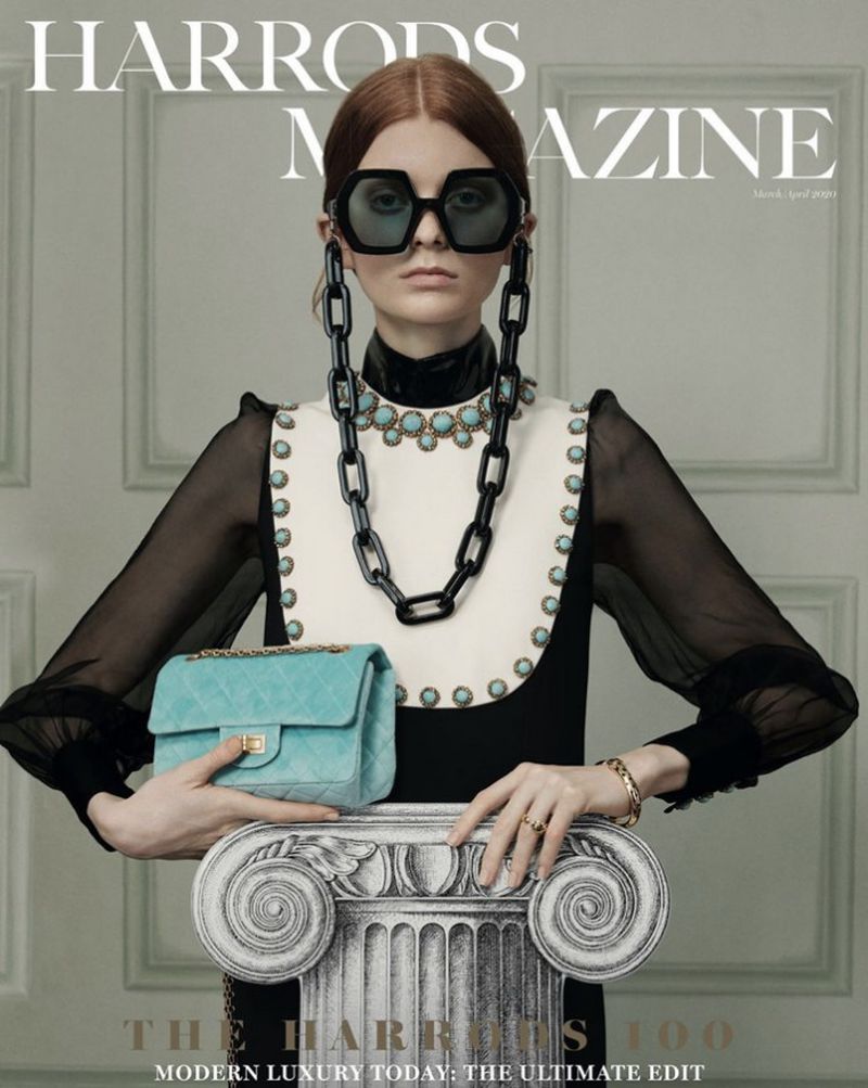 Harrods Magazine March/April 2020 Cover (Harrods)