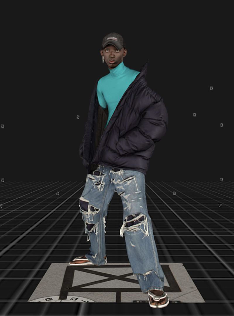Balenciaga F/W 21 Digital Show/Lookbook (Balenciaga)