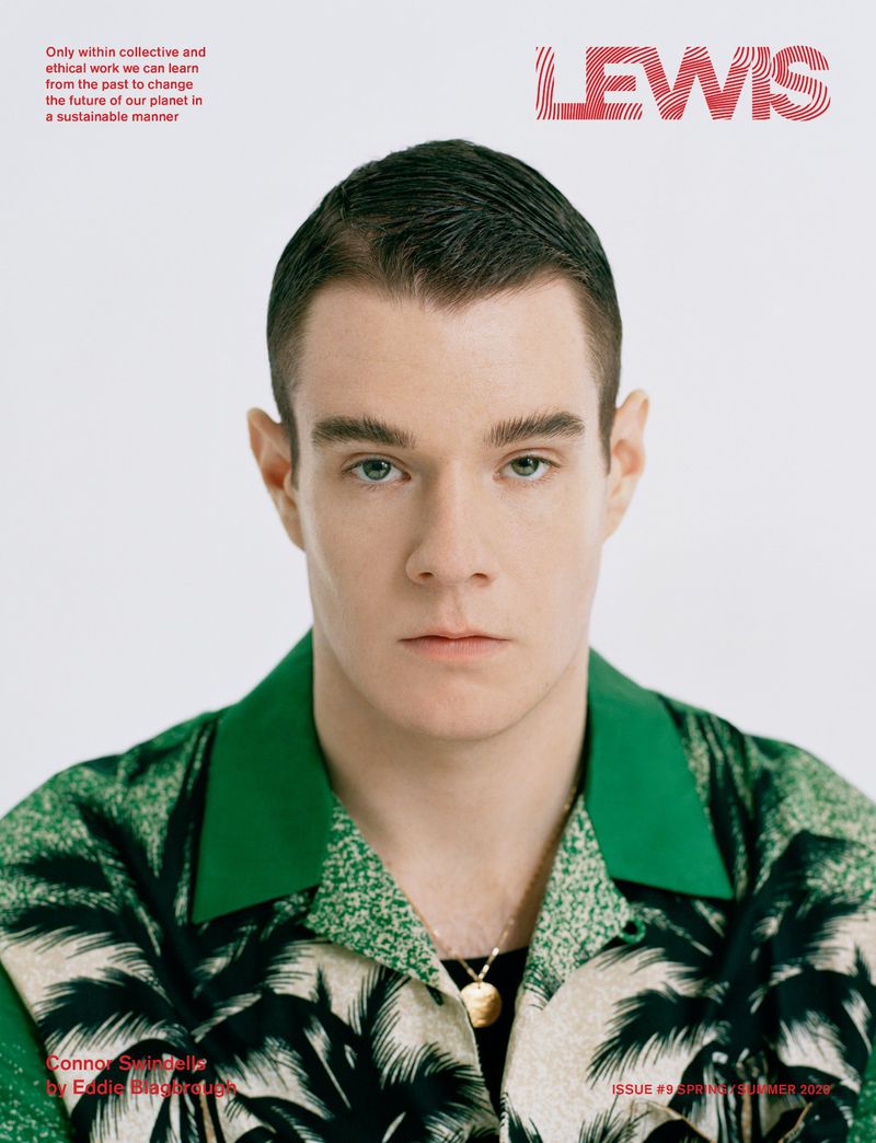 Connor Swindells styled by Andre Deveaux (Lewis Magazine)
