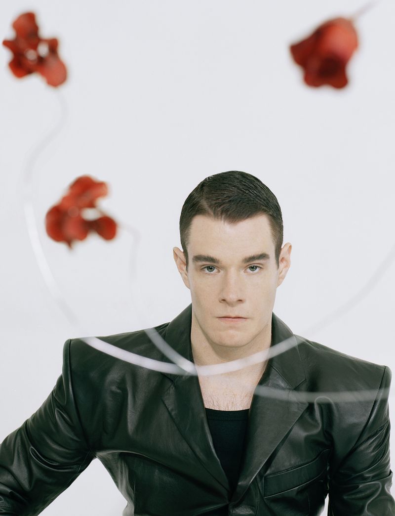 Connor Swindells styled by Andre Deveaux (Lewis Magazine)