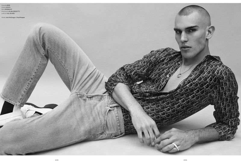 Josh McGregor (L'Officiel Hommes Poland)