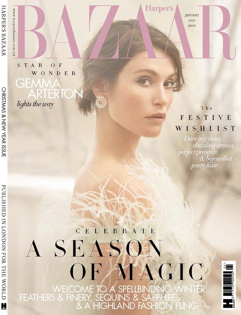 Harper's Bazaar UK January 2020 Cover (Harper's Bazaar UK)
