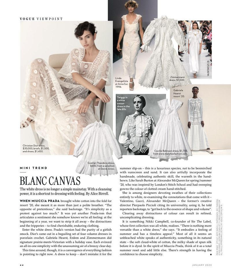 Fresh Start (Vogue Australia)