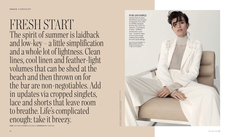 Fresh Start (Vogue Australia)