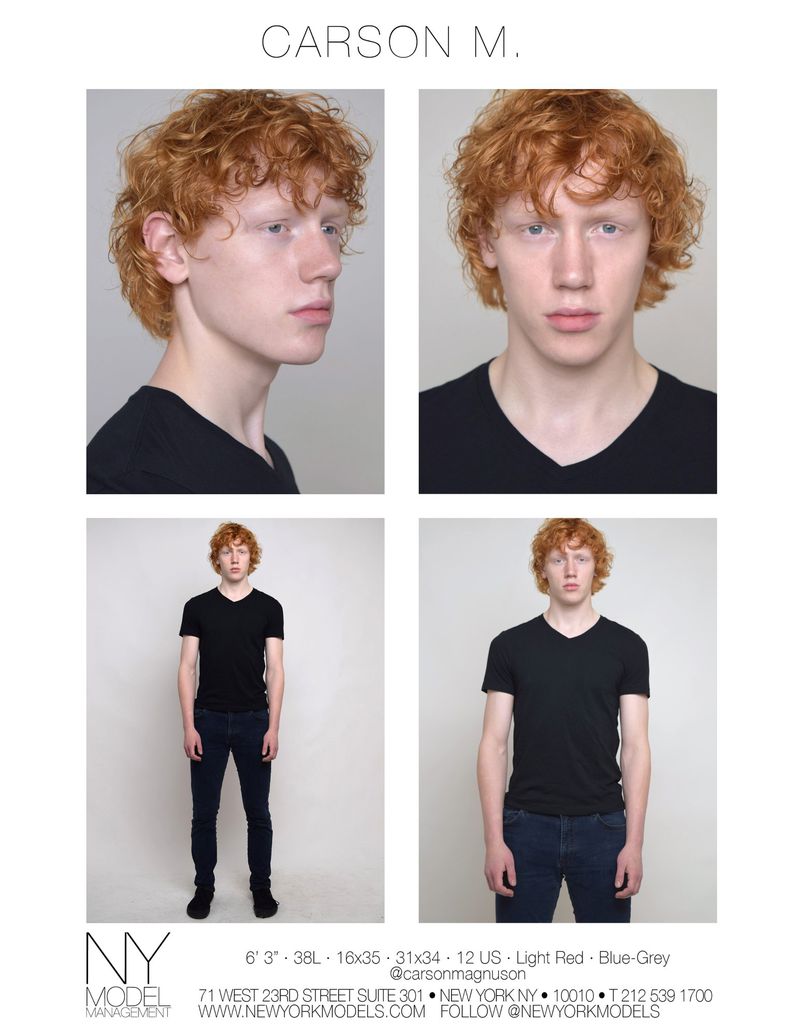 New York Model Management S/S 2020 Polaroids/Portraits (Polaroids-Digitals)