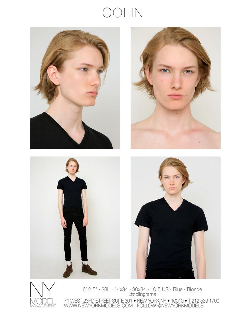 New York Model Management S/S 2020 Polaroids/Portraits (Polaroids-Digitals)