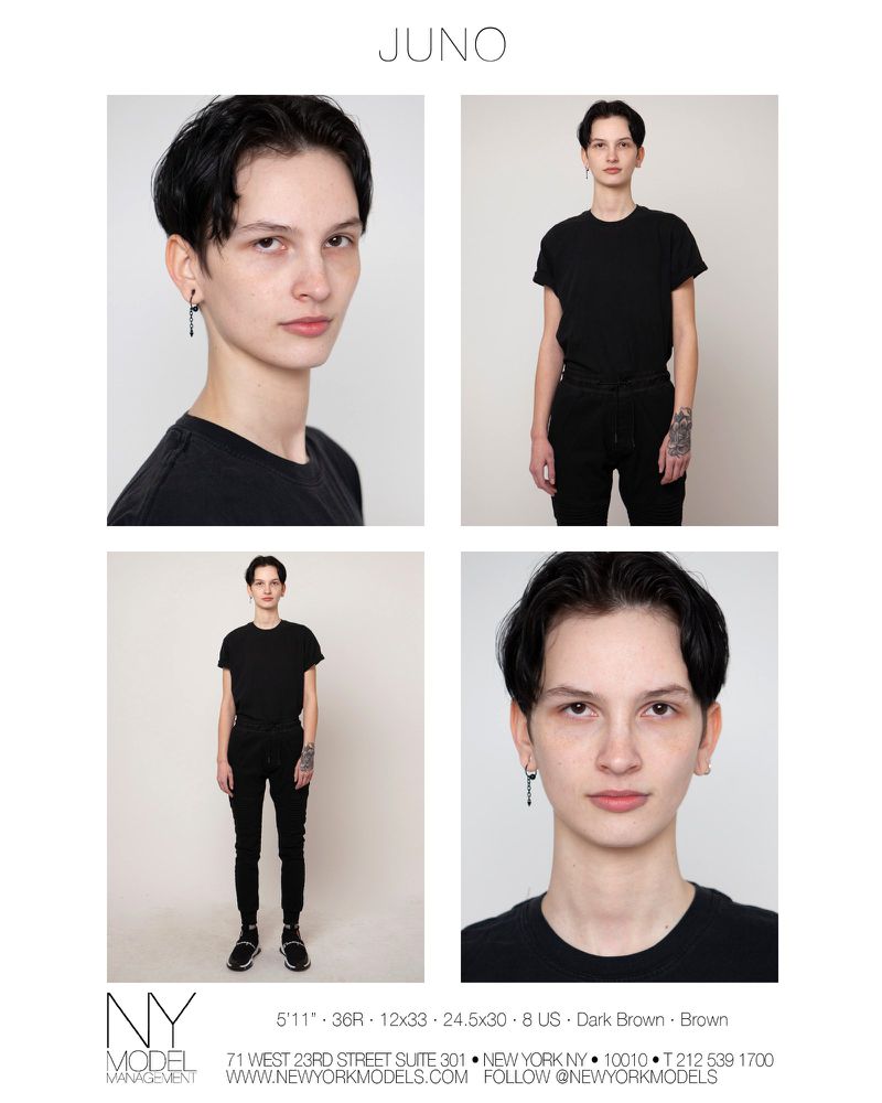 New York Model Management S/S 2020 Polaroids/Portraits (Polaroids-Digitals)