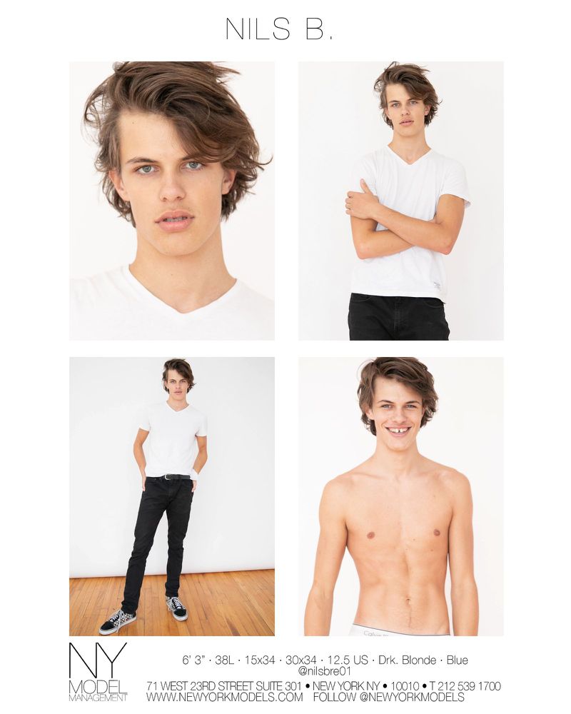 New York Model Management S/S 2020 Polaroids/Portraits (Polaroids-Digitals)