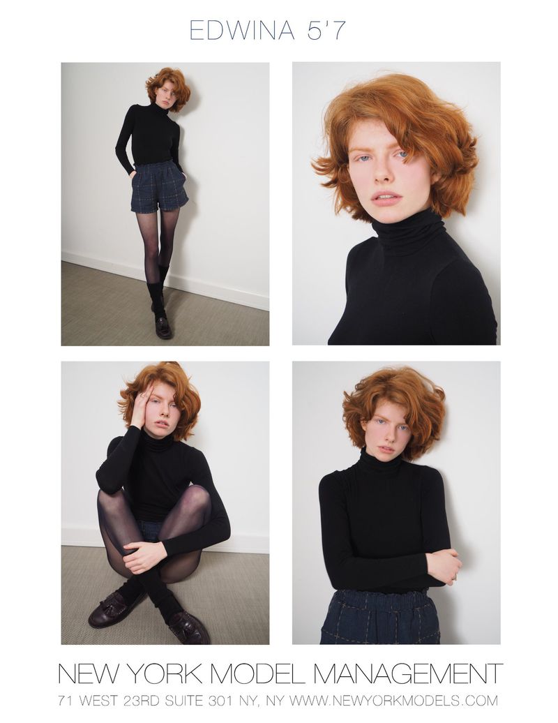 New York Model Management S/S 2020 Polaroids/Portraits (Polaroids-Digitals)