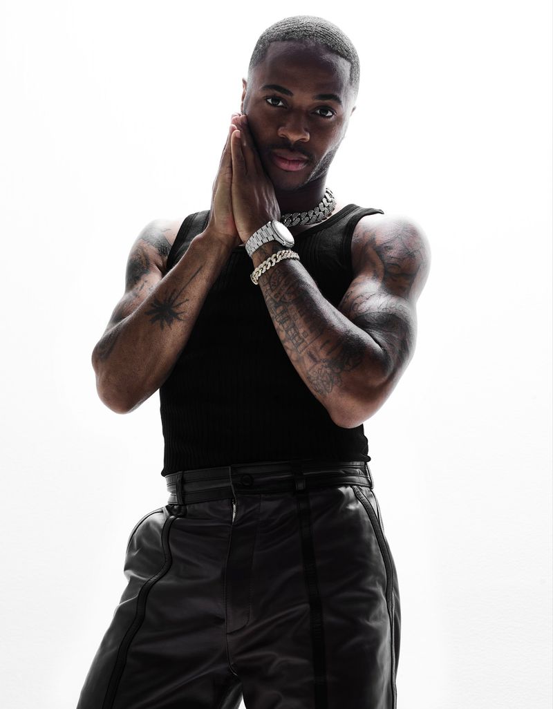 British GQ August 2019 Cover with Raheem Sterling (British GQ)