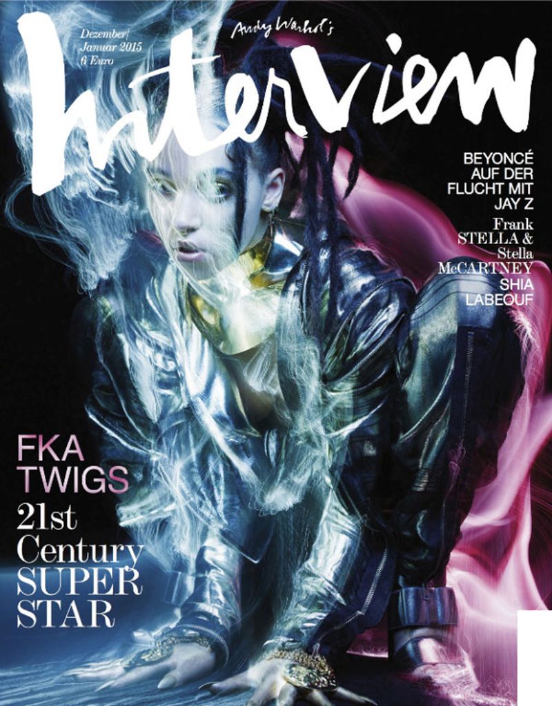 Interview Magazine December 2015 Cover (Interview Magazine)