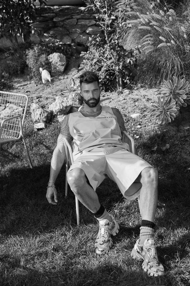 The Now Icon: Ricky Martin (L'Officiel Hommes Italia)
