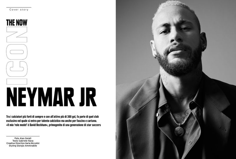 The Now Icon: Neymar Jr (L'Officiel Hommes Italia)