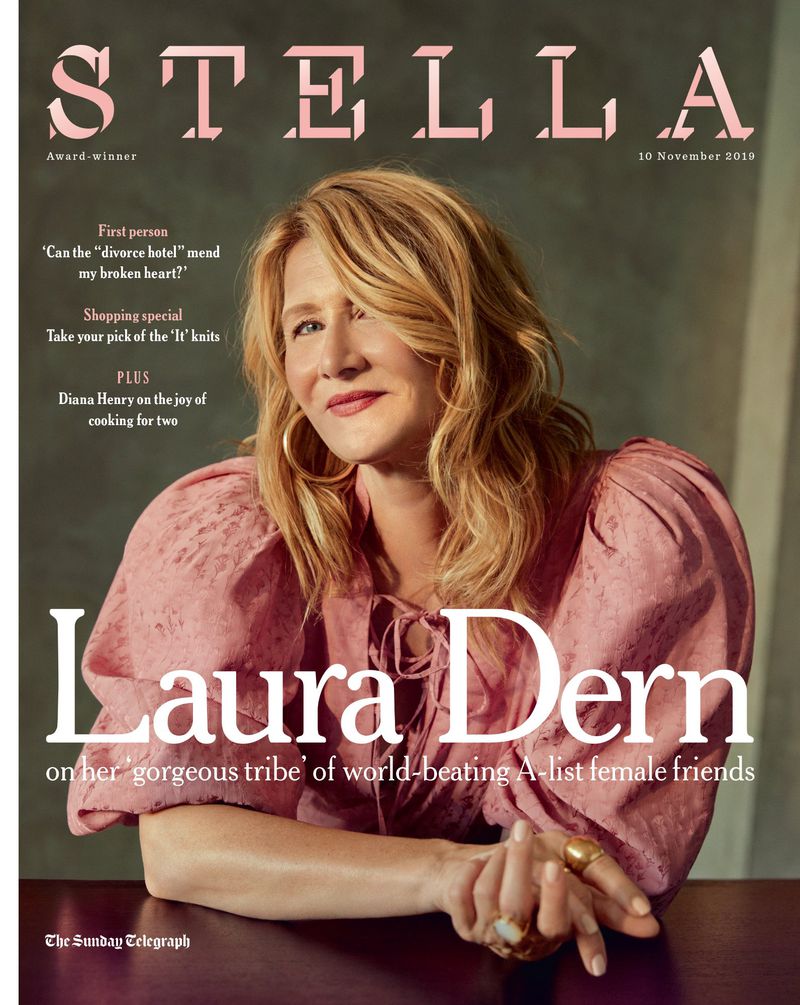 Stella Magazine November 10, 2019 Cover: Laura Dern (Stella Magazine UK)