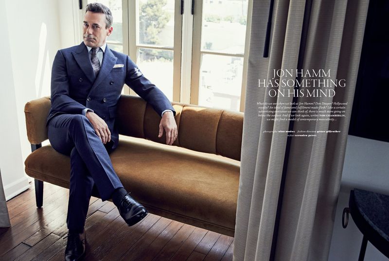 Jon Hamm has Something on his Mind (The Rake)