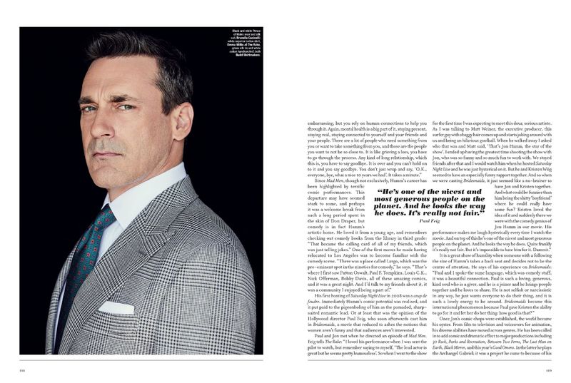 Jon Hamm has Something on his Mind (The Rake)
