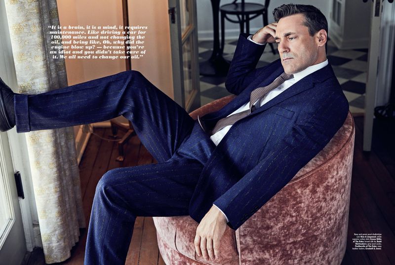 Jon Hamm has Something on his Mind (The Rake)