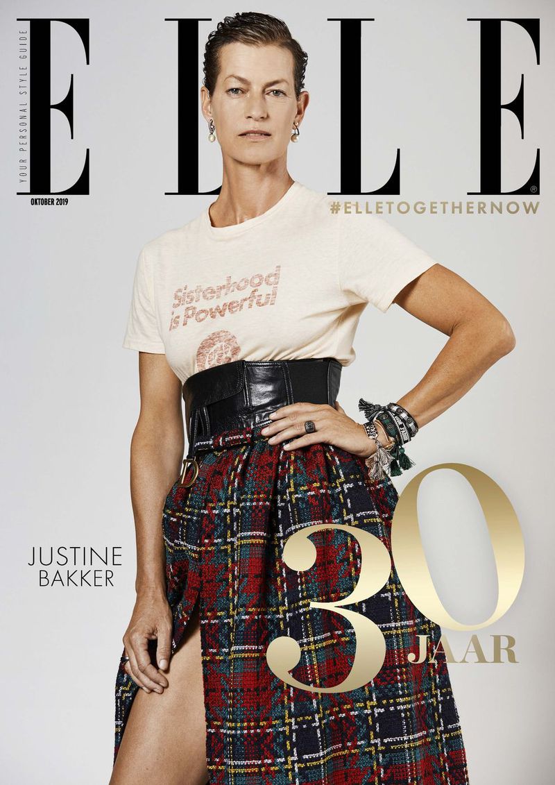 Elle Netherlands October 2019 30th anniversary covers (Elle Netherlands)