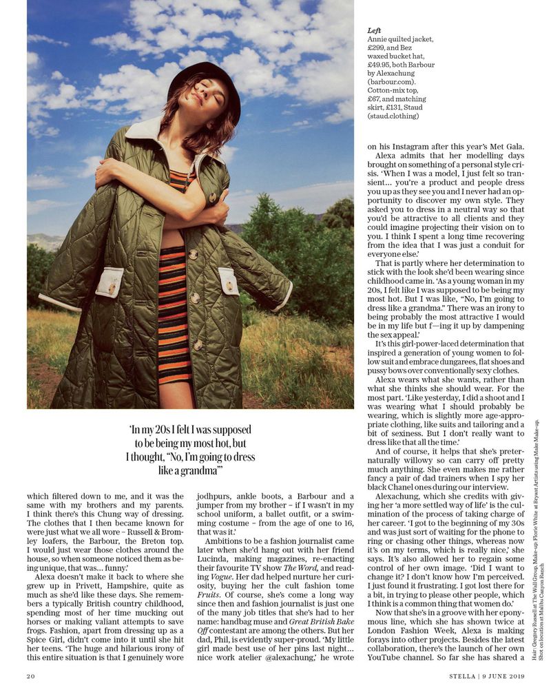 Alexa (Stella Magazine UK)