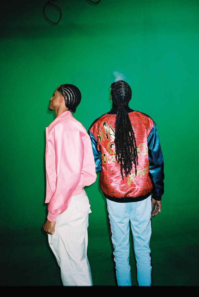 Snoop Dogg & Cordell Broadus. (ODDA Magazine)