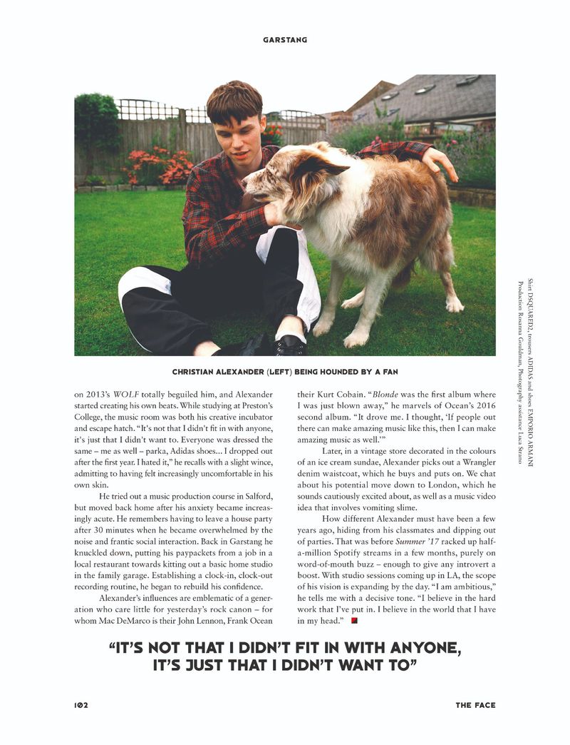 Christian Alexander (The Face Magazine)