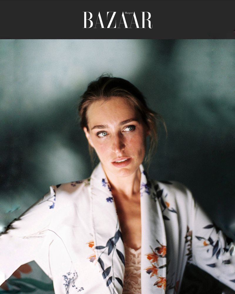 Modeling and work with Karl (Harper's Bazaar Ukraine)